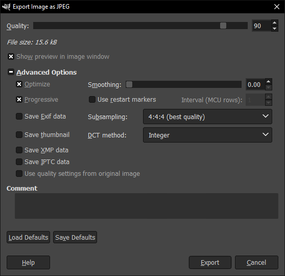 JPEG compressors - Software - discuss.pixls.us